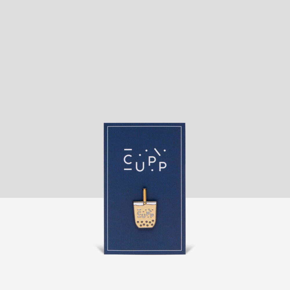 CUPP Enamel Pins | CUPP Bubble Tea